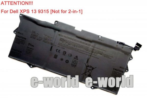 Pin laptop Dell XPS 9315 P153G P153G001 | Pinlaptopvn.com