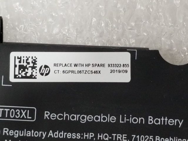 Pin laptop HP ZBook 15U G5 G6 TT03XL